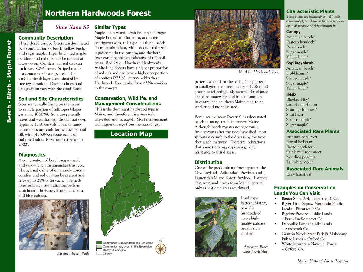 Natural Landscapes of Maine: A Guide to Natural Communities and Ecosys ...
